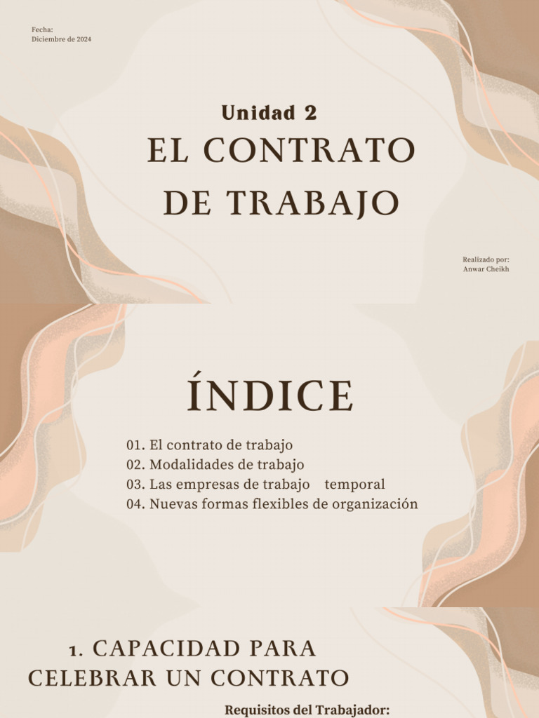 Presentación Diapositivas Propuesta Proyecto Orgánico Marrón y Beige ...