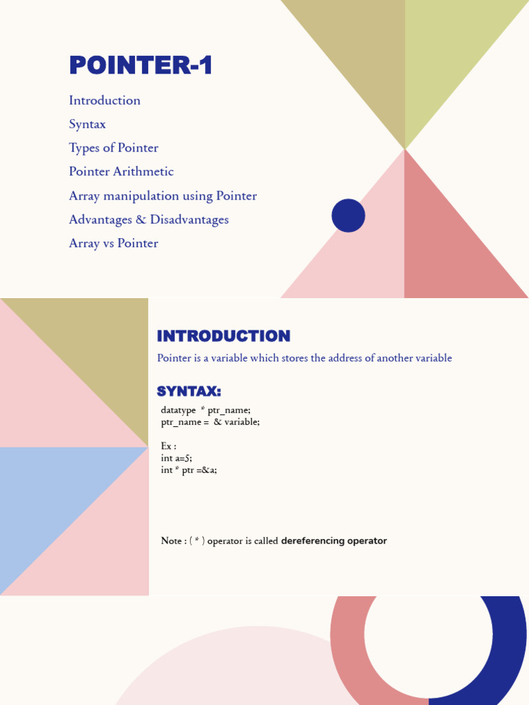 Understanding Pointers in Programming | PDF