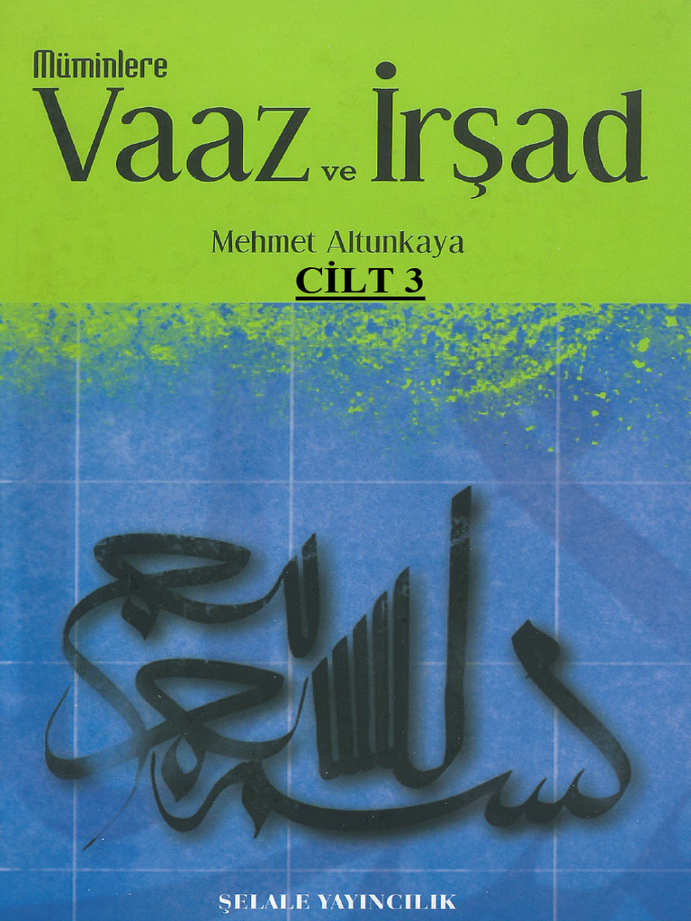 Mü’minlere Vaaz ve İrşad - Mehmet Altunkaya c3 | PDF
