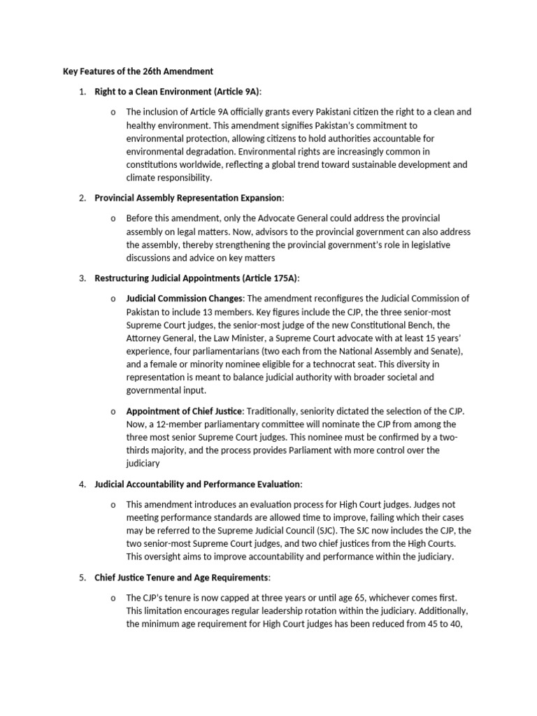 26th amendment | PDF | Supreme Courts | Supreme Court Of India
