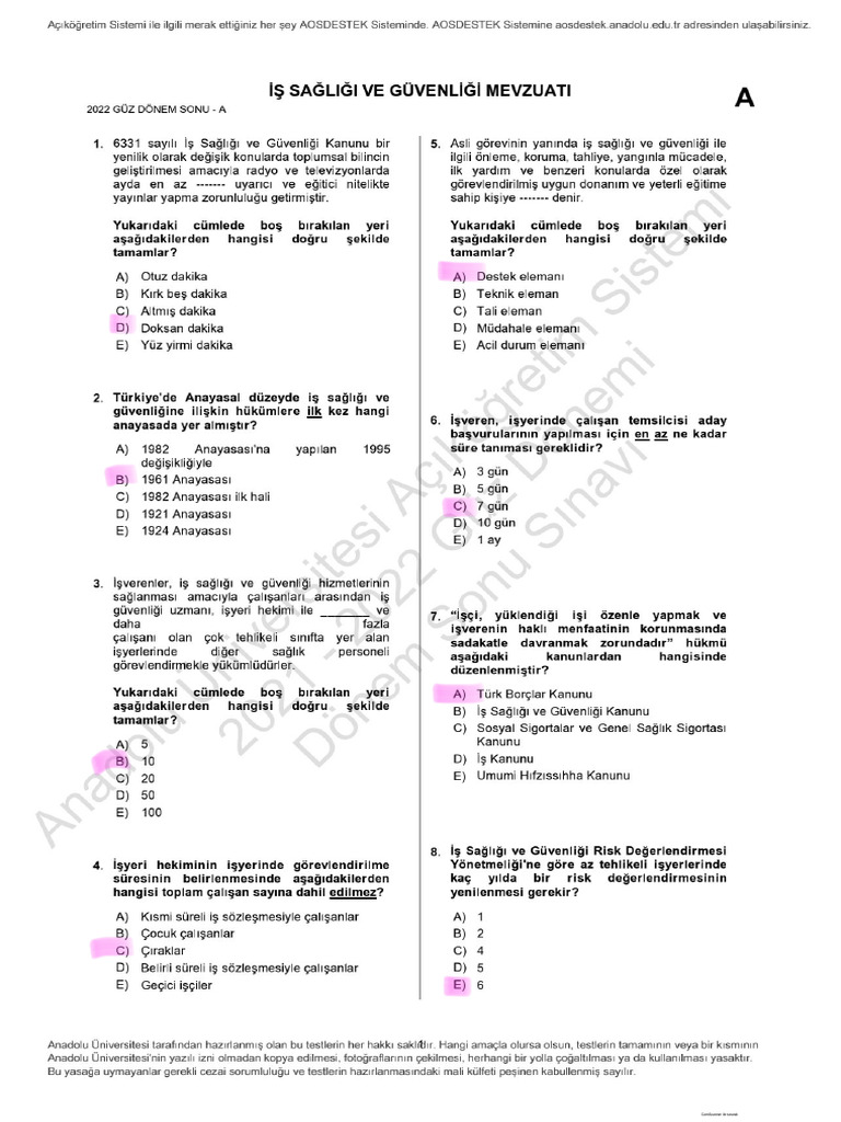 Isg Güv MEVZUAT | PDF