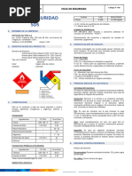 C-MSDS Ficha de Seguridad THINNER | PDF