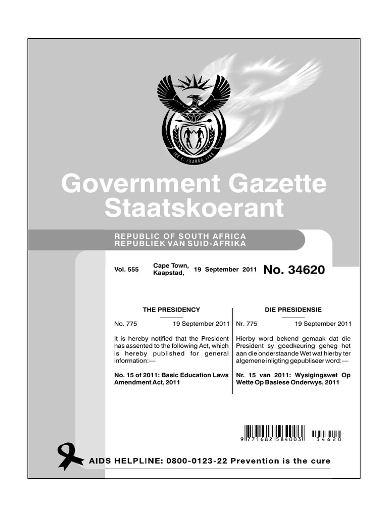 BELA Act South Africa | PDF