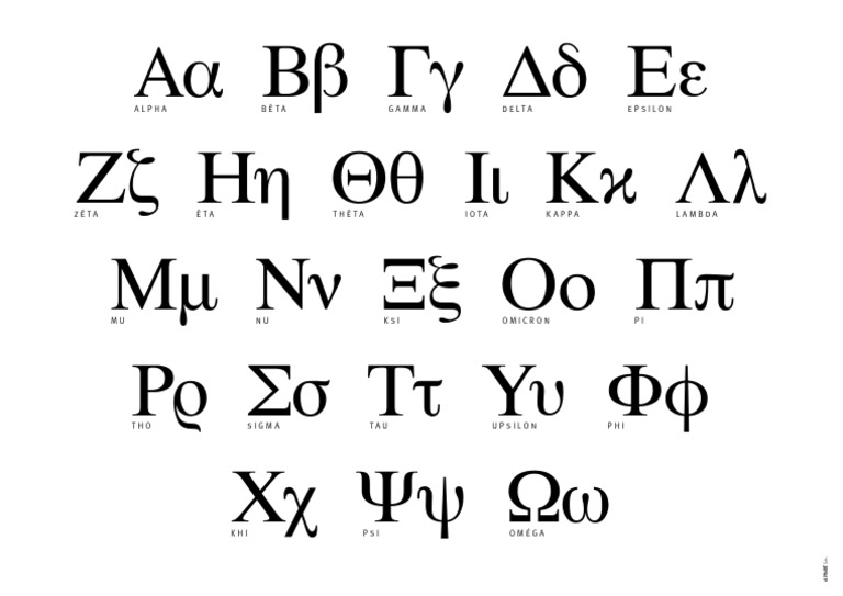 A305-Lalphabet en Grec | PDF