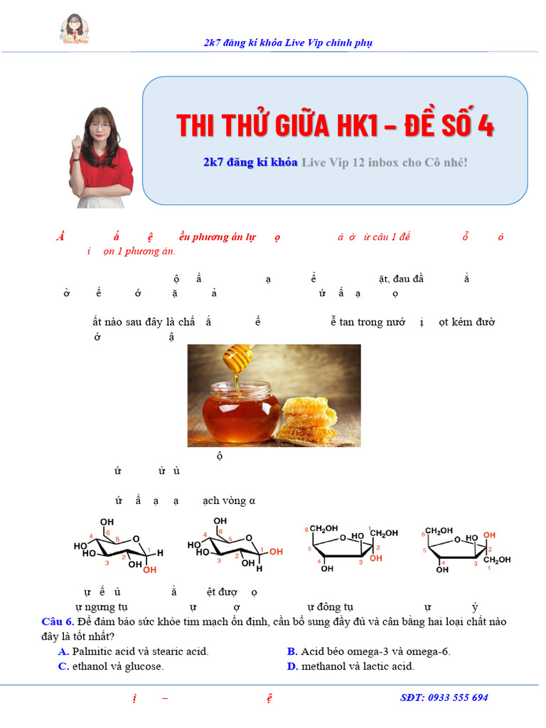 Ä Á THI THá GIá ®A HK1 - Láº N 4 1 | PDF