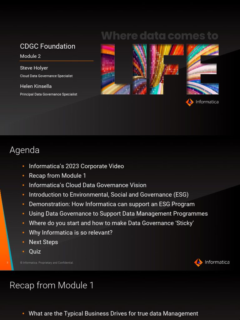 Cloud Data Governance for ESG Compliance | PDF | Cloud Computing ...