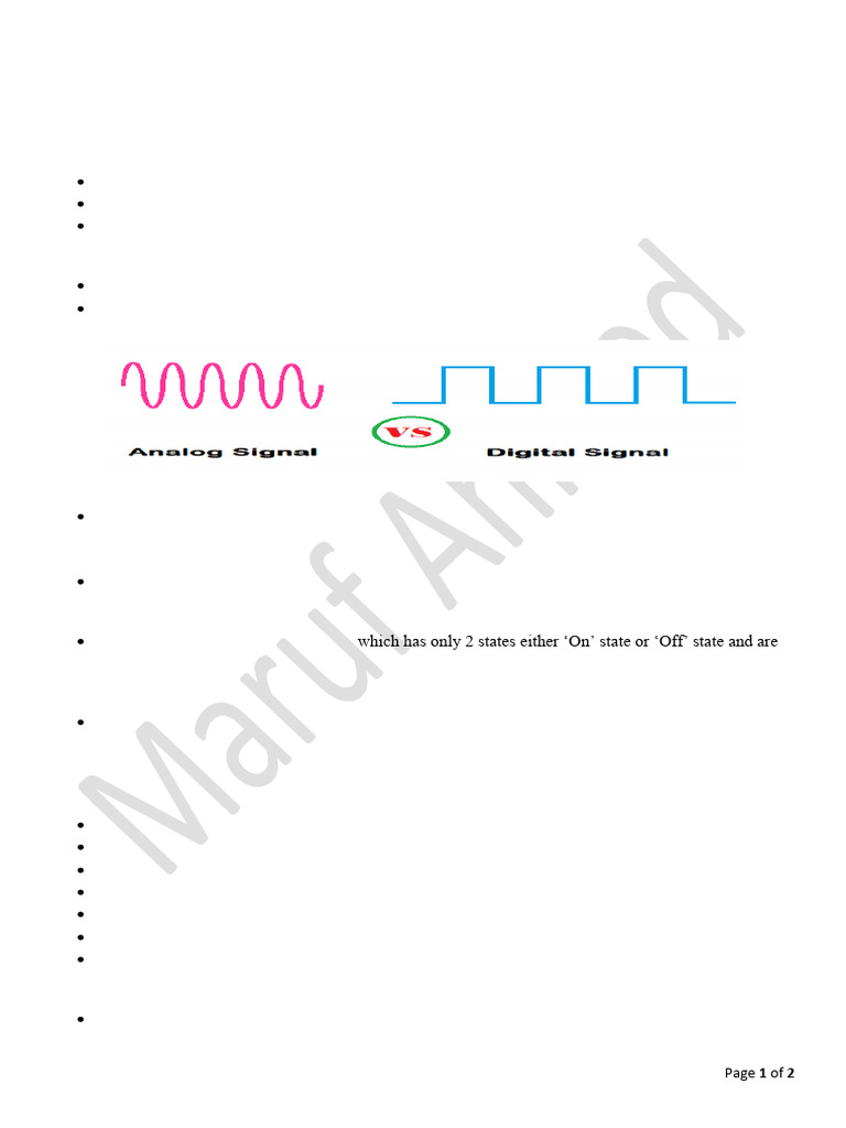 (Chapter 1) Use of Binary and Hexadecimal number | PDF | Data | Computer Science