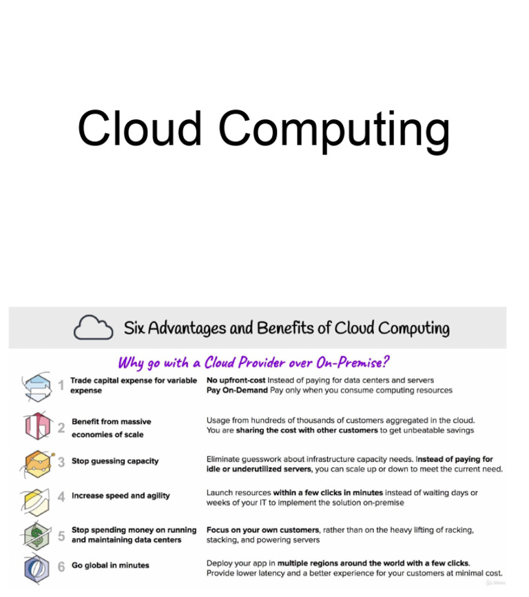 Cloud Computing | PDF