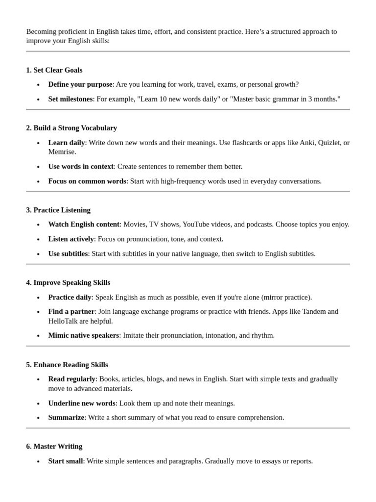 Becoming Proficient in English Takes Time | PDF | English Language ...