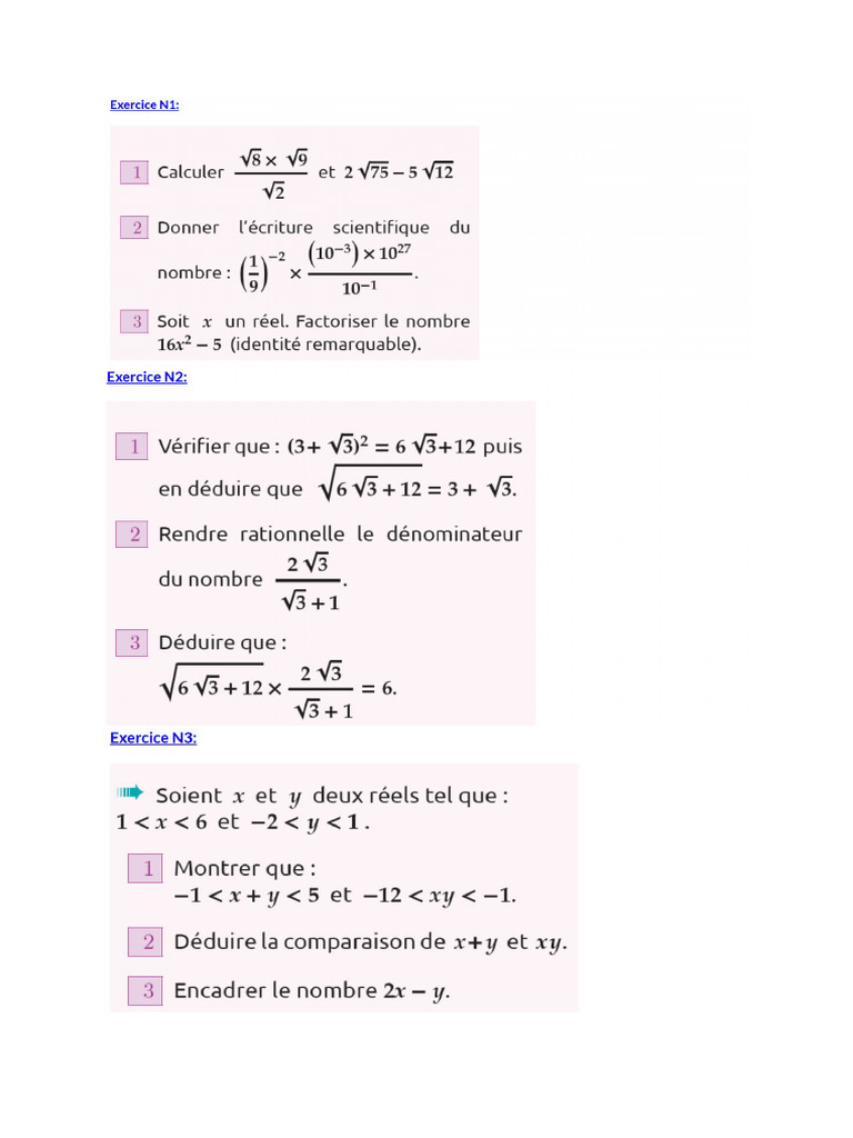 Math 3ac | PDF