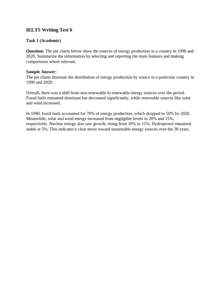 IELTS Writing Test 2 | PDF