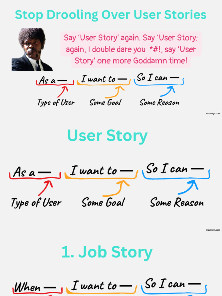 5 Types of User Stories | PDF