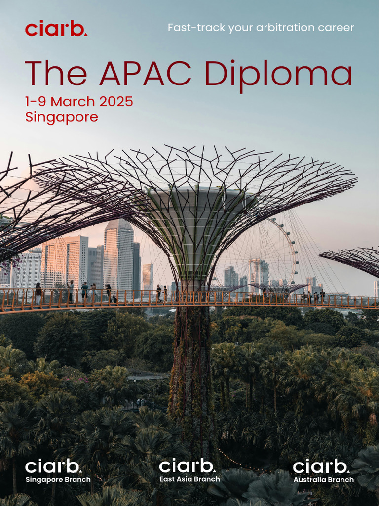 APAC 2025 Brochure FINAL | PDF | Arbitration | Dispute Resolution