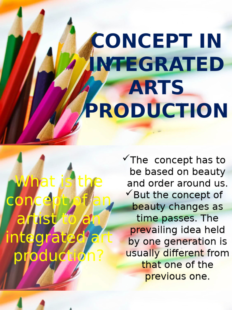Integrated Arts Production Concepts | PDF