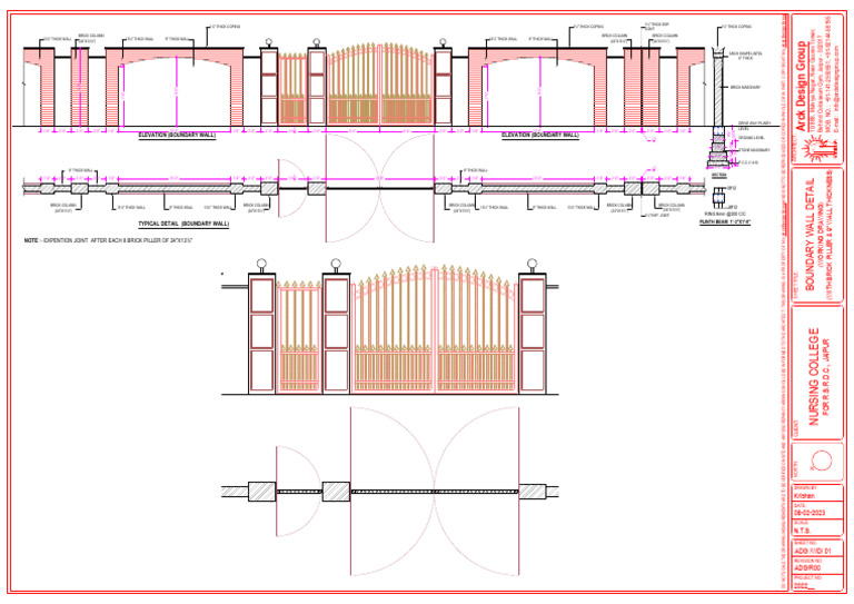 Entrance Gateplan 01 | PDF | Structural Engineering | Buildings And ...