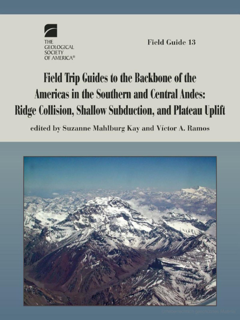 (Geological Society of America Field Guides Volume 13) Suzanne Mahlburg ...