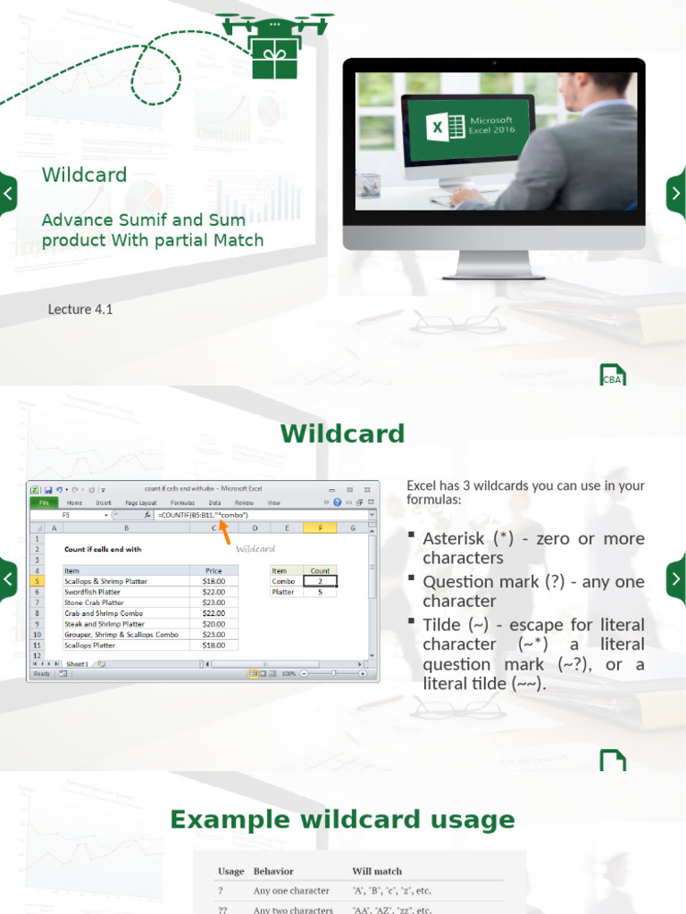 CBA Excel 10 Wild Card | PDF