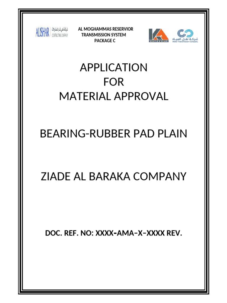 Material Approval Request | PDF