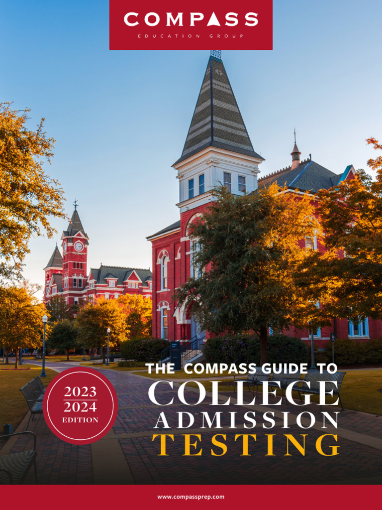 Compass Guide To Admission Testing | PDF | Sat | University And College ...