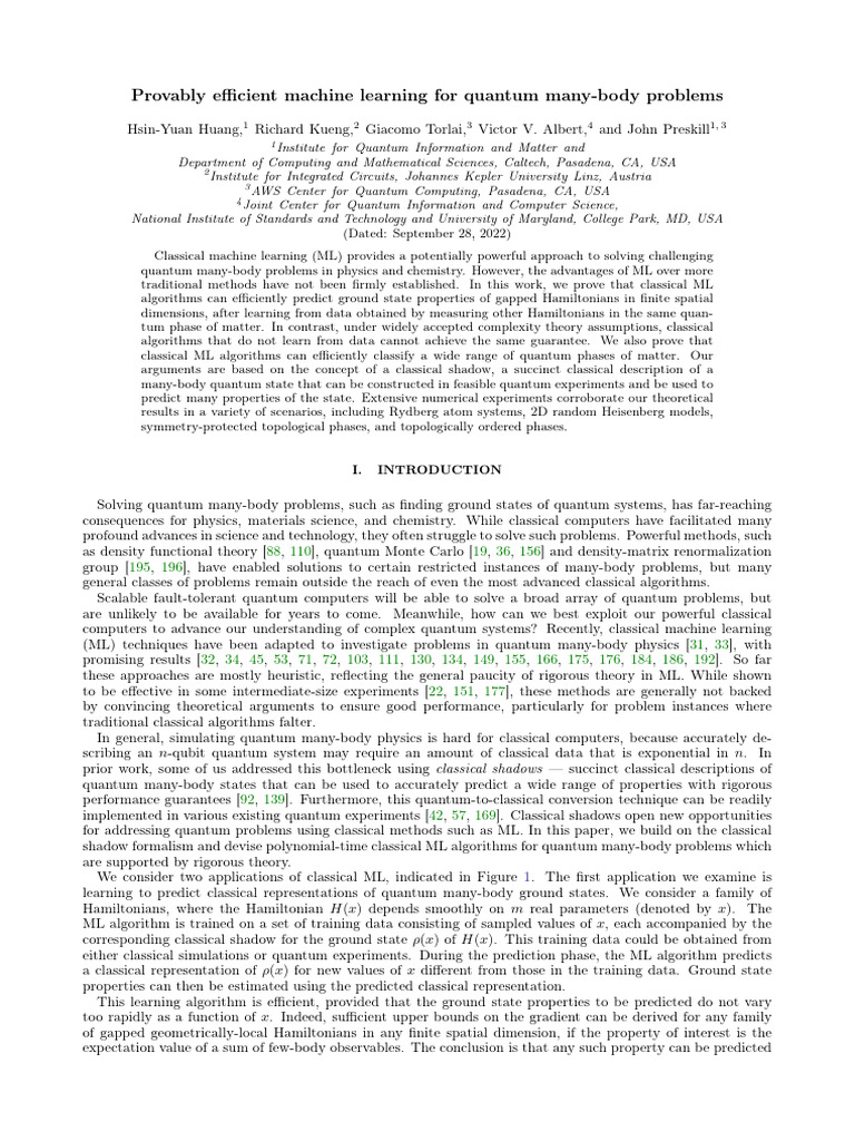 #_00_Referee_Sggestion_Huang_22,_Provably_efficient_machine_learning (2) | PDF | Machine ...