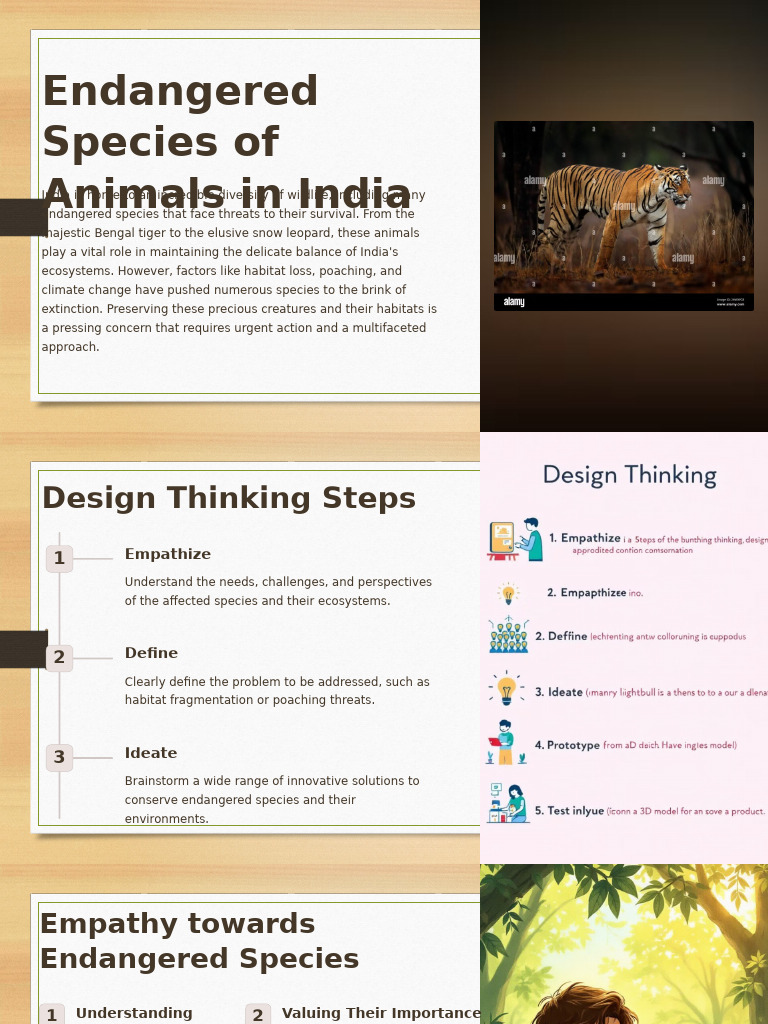 Endangered Species in India: Conservation Strategies | PDF ...