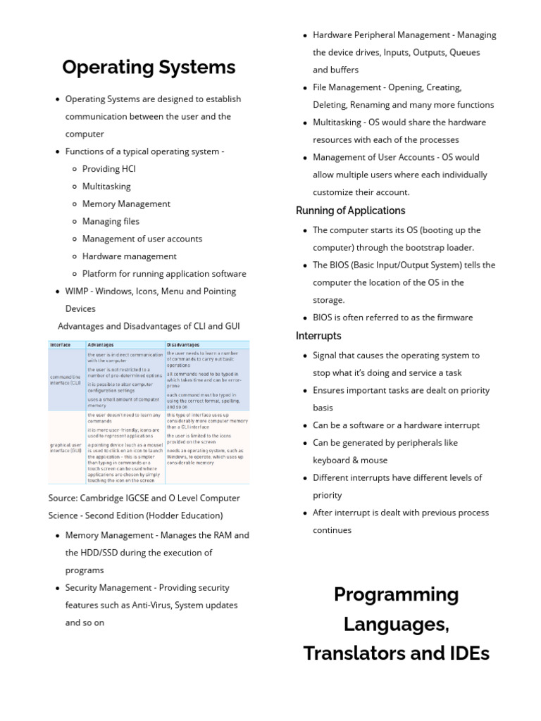 Chapter_4_Z-Notes | PDF | Operating System | Software