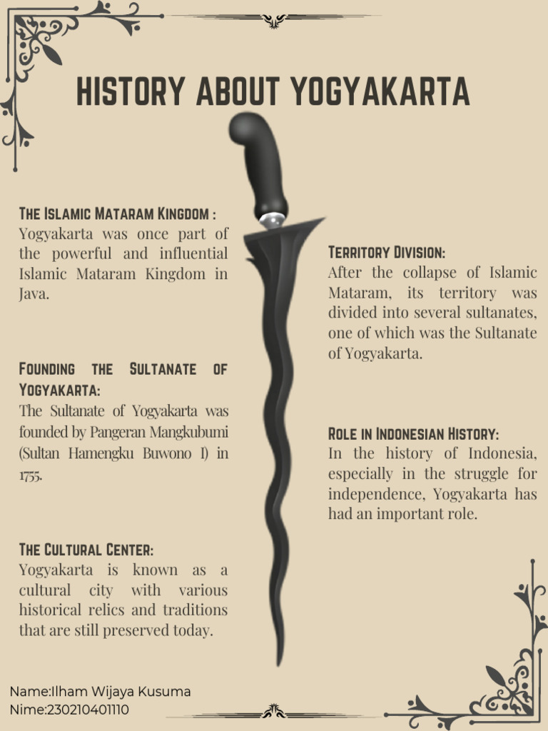 Yogyakarta's Historical Significance | PDF