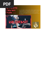 Valorant Presentation | PDF | Video Game Gameplay | Game Design