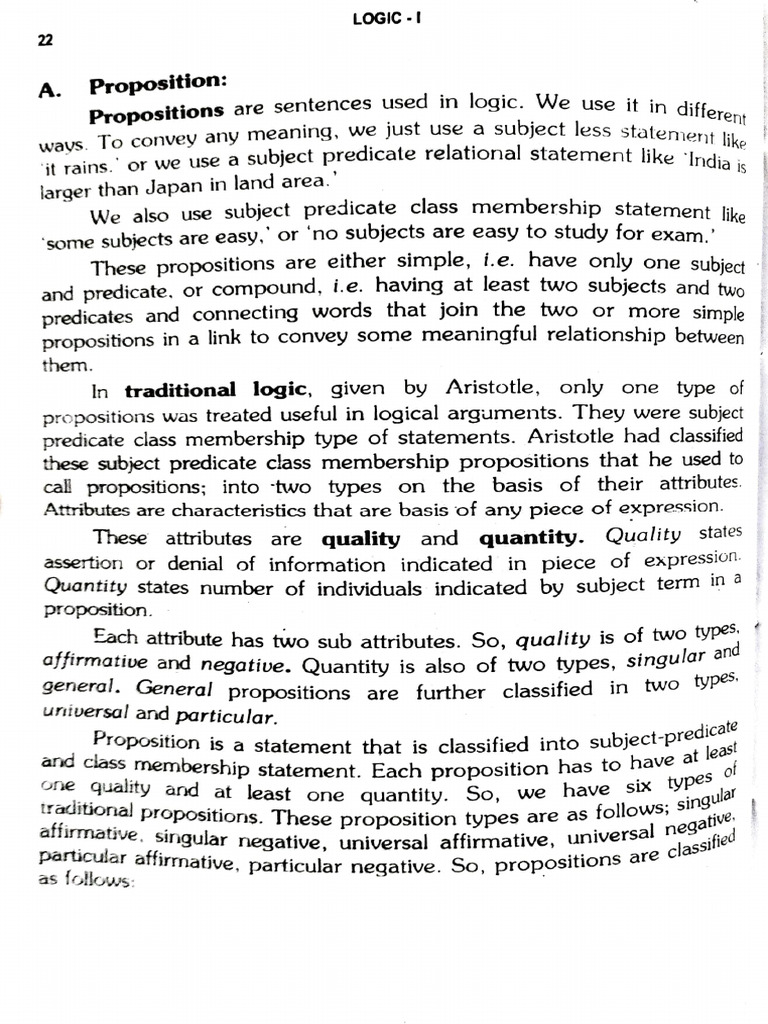 Module 2 Logic | PDF