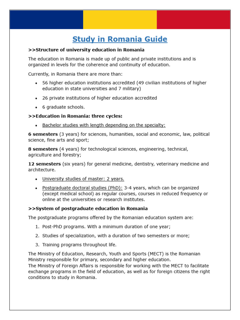 Student Visa Approval for Romania | PDF | Academic Degree | Travel Visa