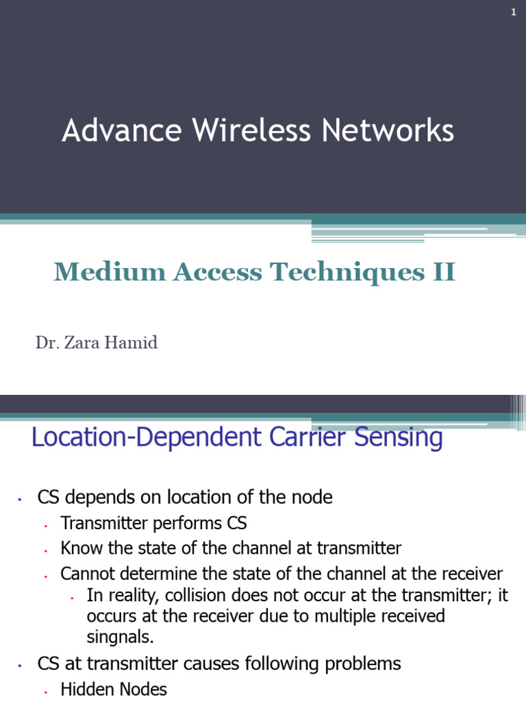 4Wireless LAN-II | PDF | Transmission Control Protocol | Network Protocols