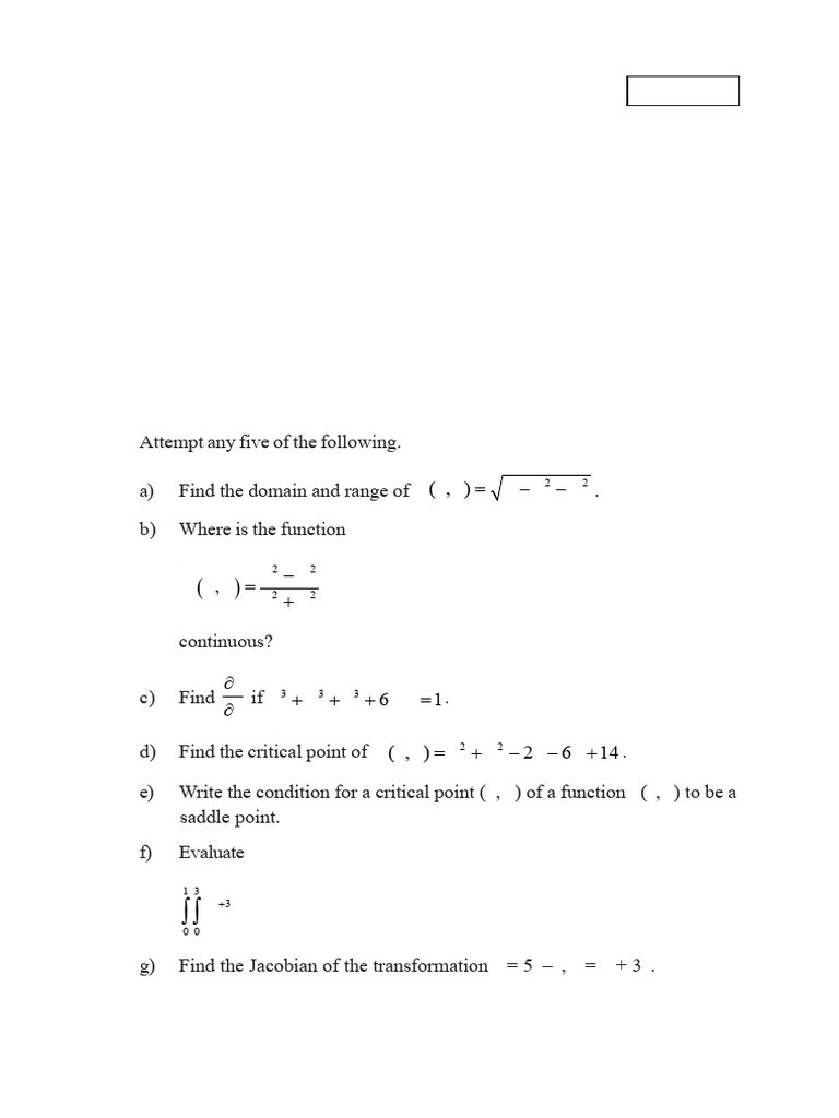 s.y.b.sc ( Sem. - III ) 2019 Pattern | PDF | Vertex (Graph Theory) | Combinatorics