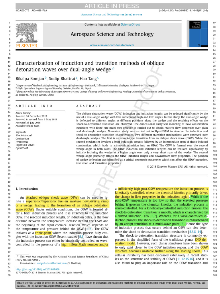 Characterization of Induction and Transition Methods of Oblique | PDF ...