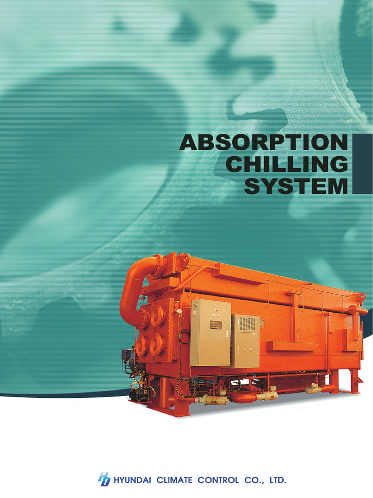 1.+absorption Chiller+Heater HDCC | PDF | Heat Exchanger | Refrigeration