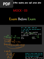 Maths Marathon Class Notes by Aditya Sir | PDF