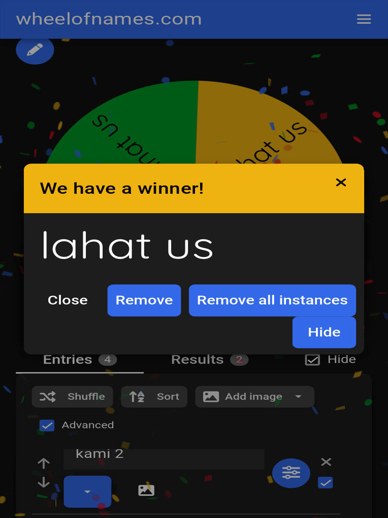 Wheel of Names Random Name Picker | PDF