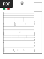 Italian Passport Form MOD 1 | PDF