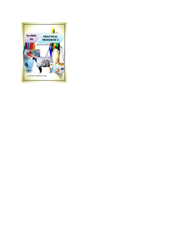 Visual Aids For Practical Research 2 | PDF