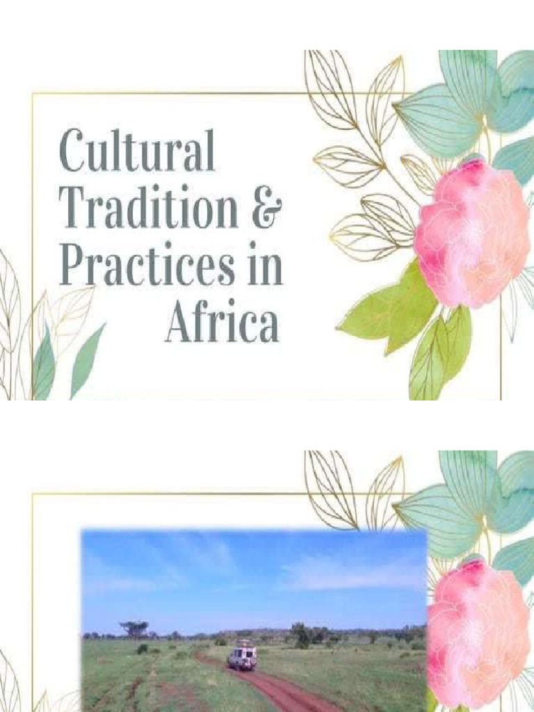 African Culture 3 | PDF