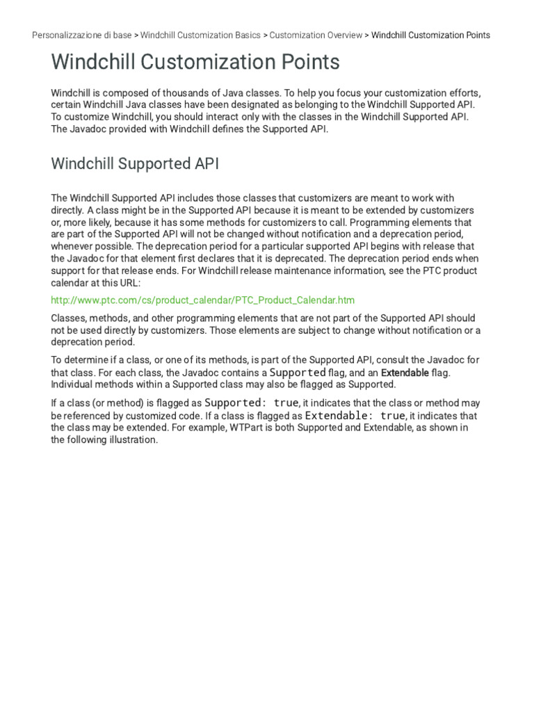 Windchill Customization Points | PDF | Java (Programming Language) | Computing