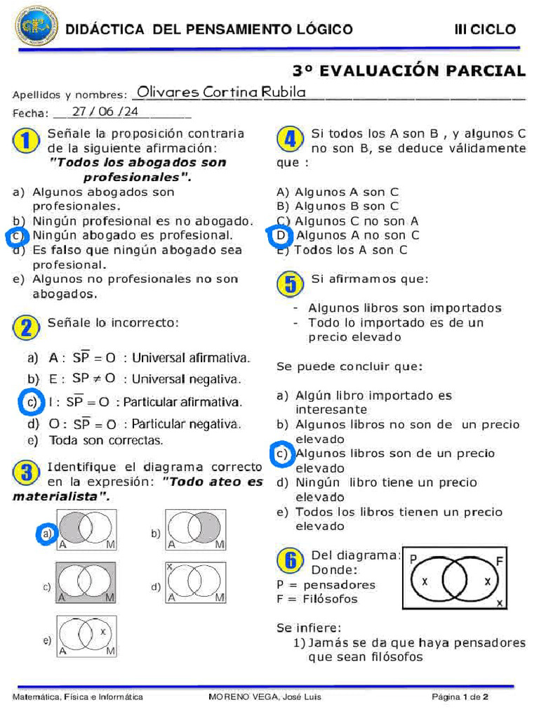 Prueba Modulo Iii - Olivares | PDF
