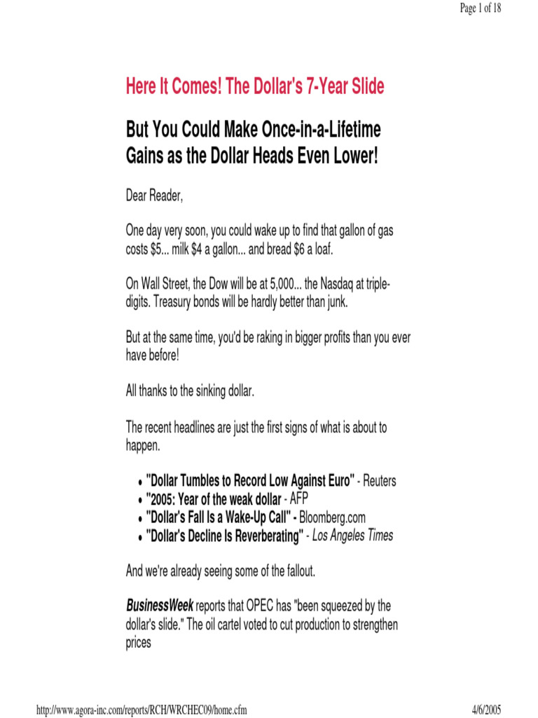 034-1 | PDF | Cost Of Living | Stocks