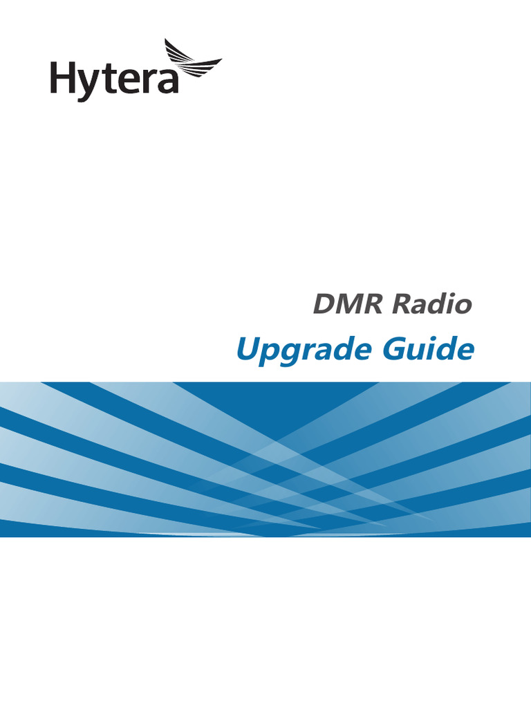 DMR Radio - Upgrade Guide - R9.0 - V2.0 (I) | PDF | Usb | System Software