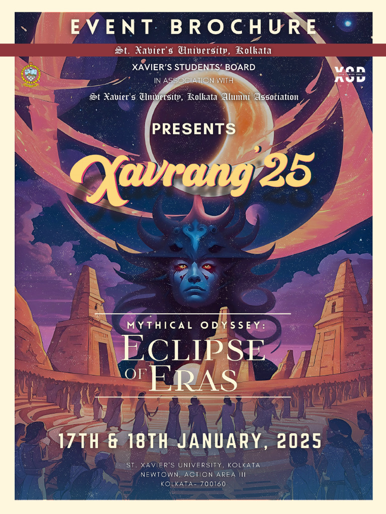 Xavrang'25 Event Brochure | PDF