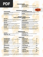 Rakuzen Menu | PDF | Sushi | Seafood