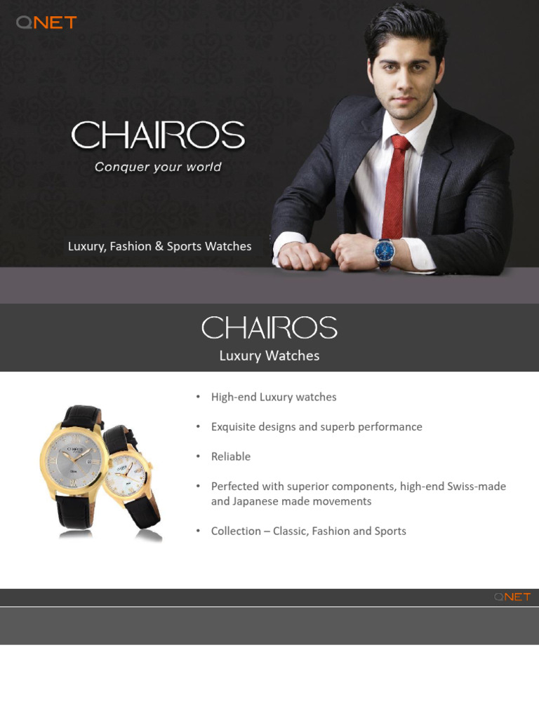 CHAIROS Watches - Sept'21 | PDF | Watch | Portable Tools