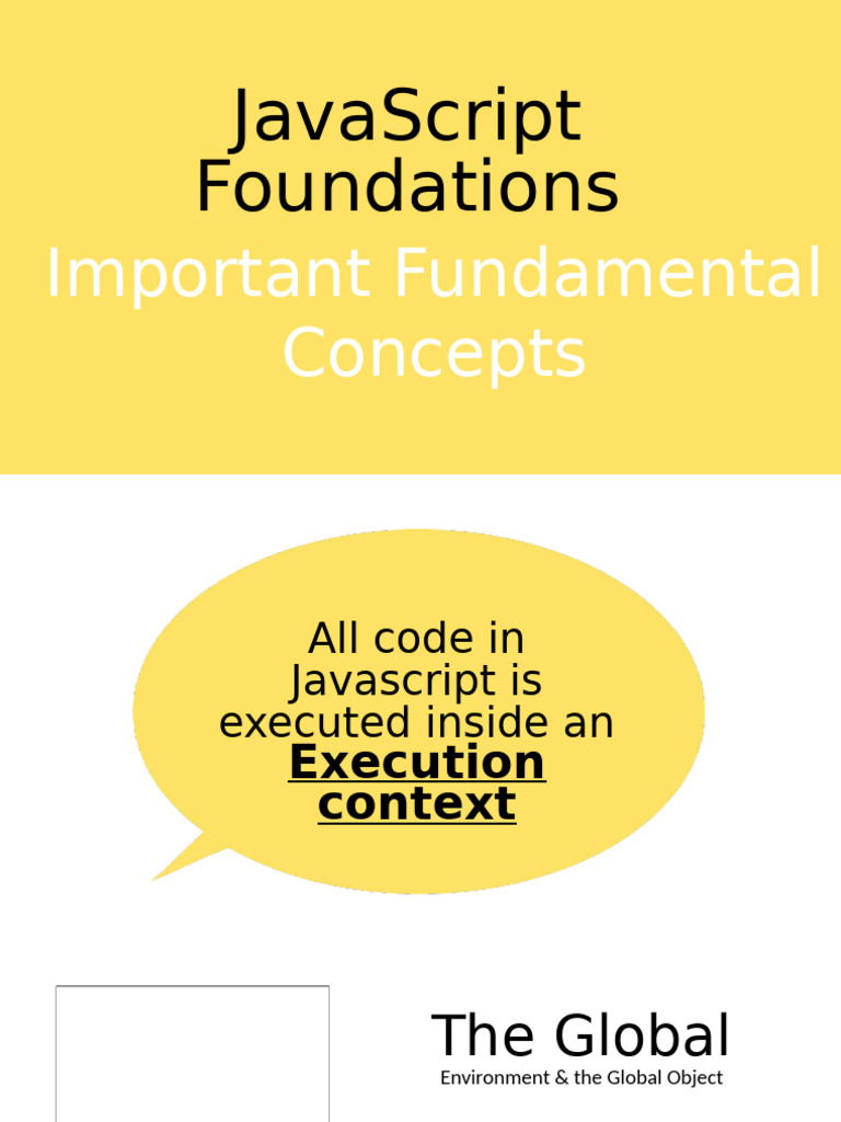 JavaScript Execution Context Explained | PDF | Scope (Computer Science ...