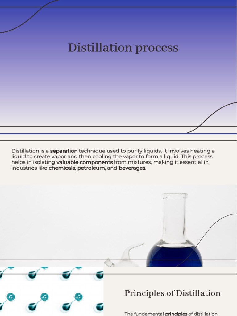 Slidesgo Mastering The Art of Distillation Principles and Practices 202412151434192a0o | PDF