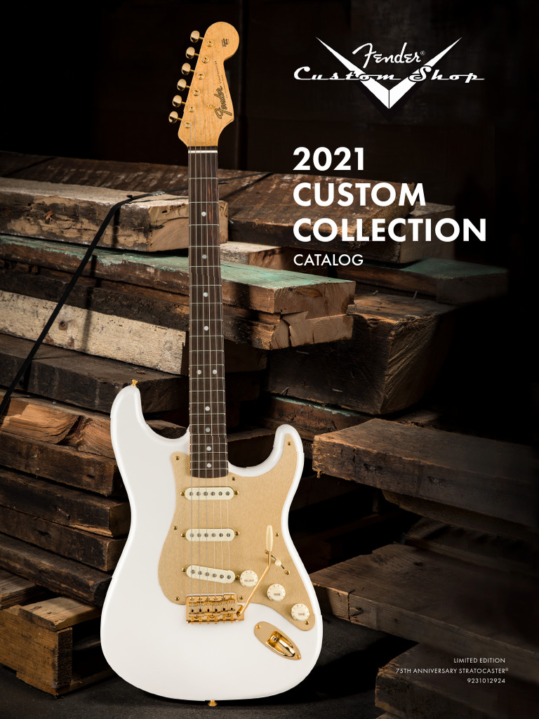 Fender Fmic 2021 Custom Shop Catalog | PDF | Guitars | Music Technology