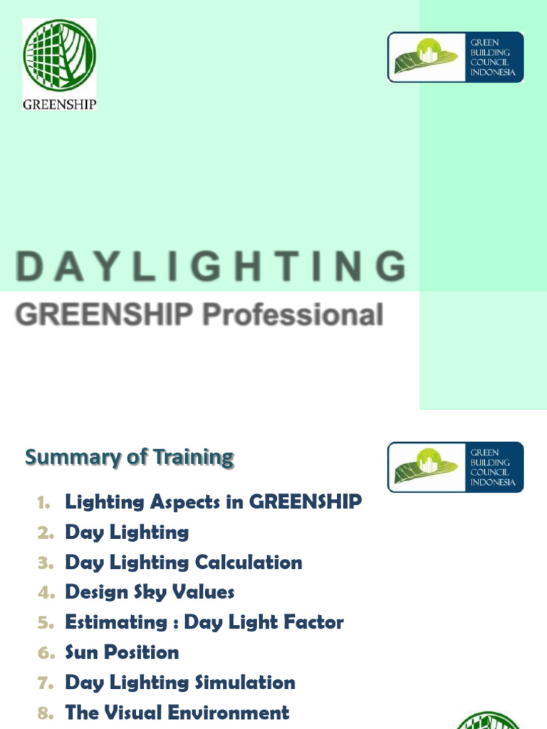 Daylighting | PDF | Lighting | Light
